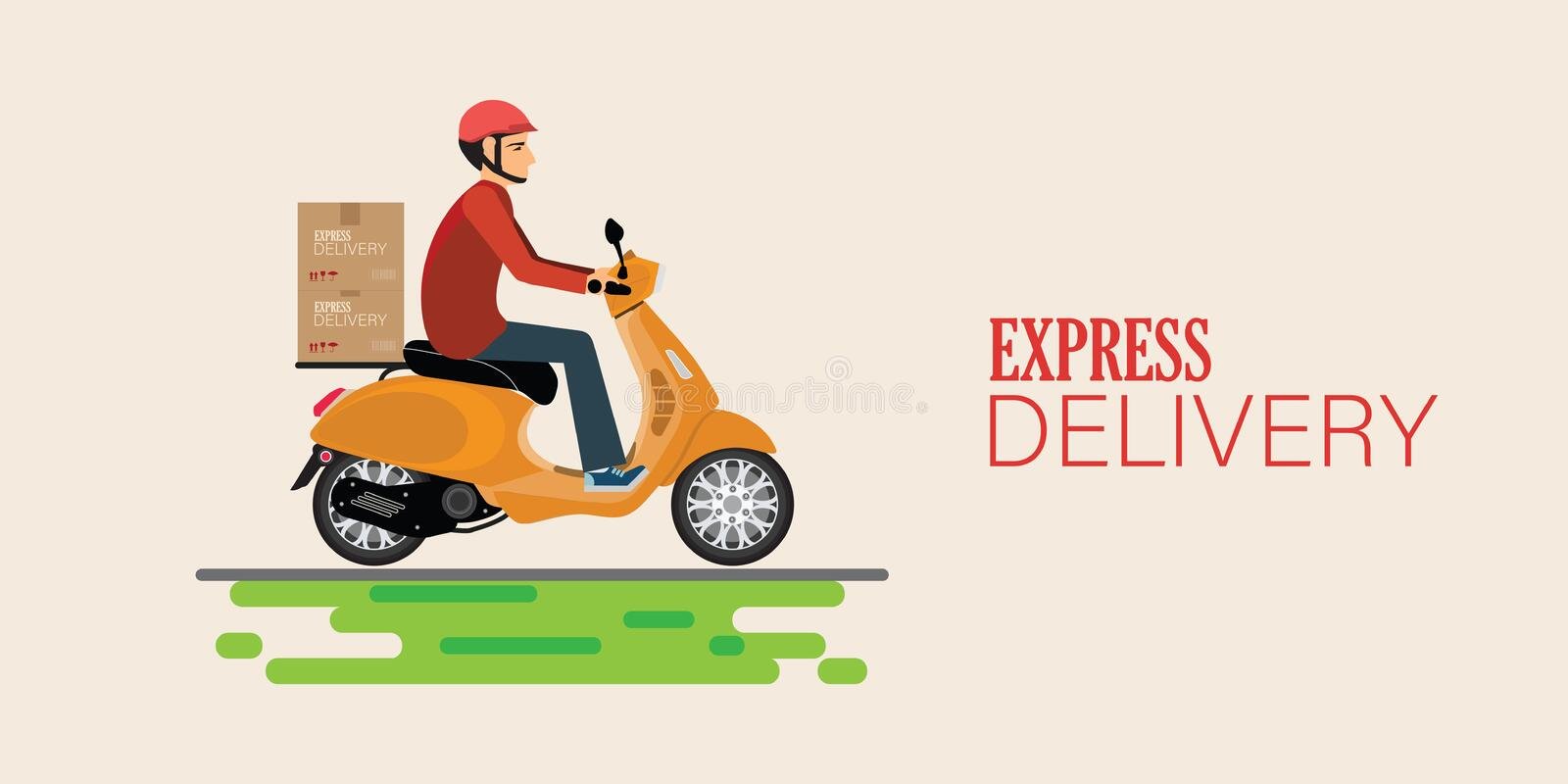 Delivery Bike Rental Service in Dubai